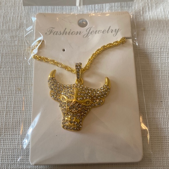 Accessories | Iced Out Chicago Bill Pendant And Chain | Poshmark